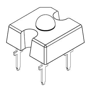 LITEON LTL2T3YR6JS Discrete LED Indicator Chip
