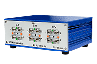 RF Mechanical Switch, 2 x DPDT / Transfer, DC - 12.4 GHz, N