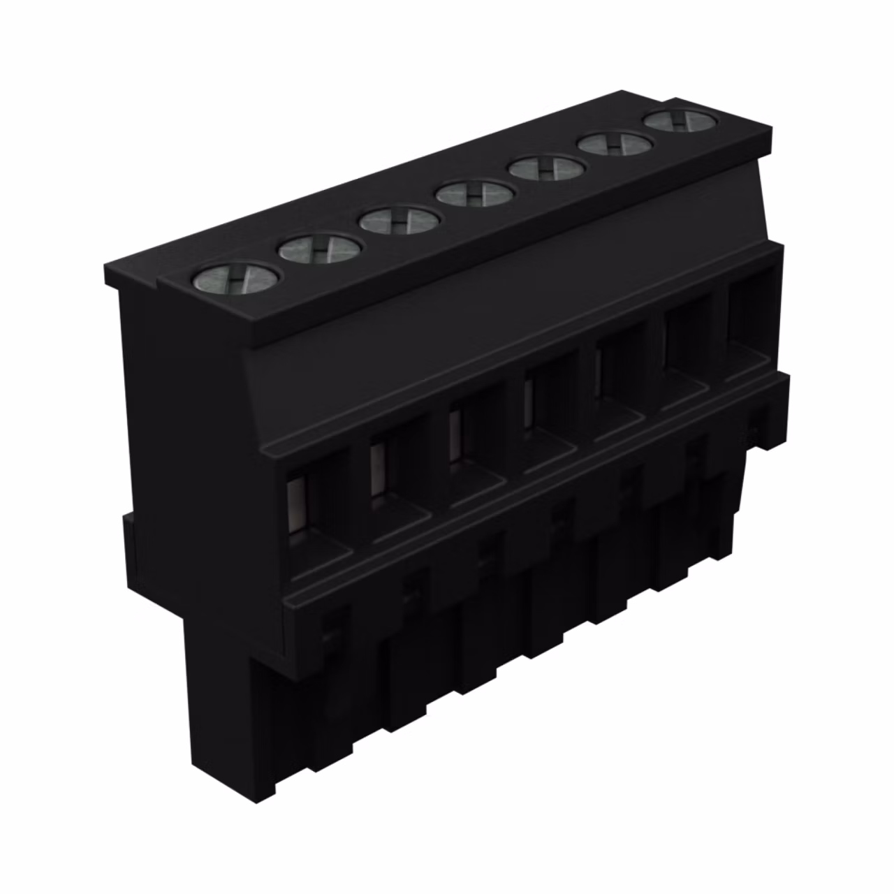 5.08mm Pitch Eurostyle Vertical Plug, Front Wire Entry, 7 Circuits for sale