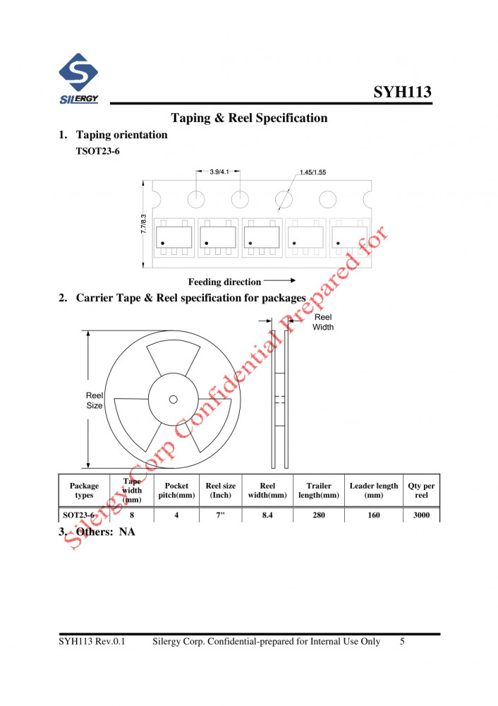 SYH113ADC datasheet page 5