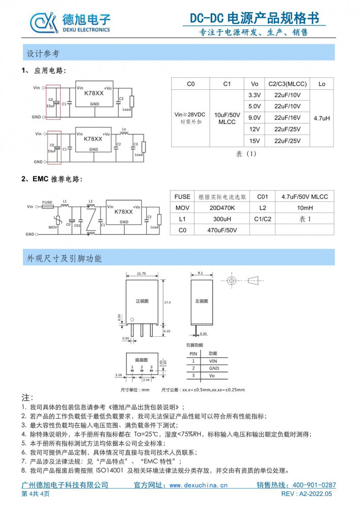 K7809-1000 datasheet page 4