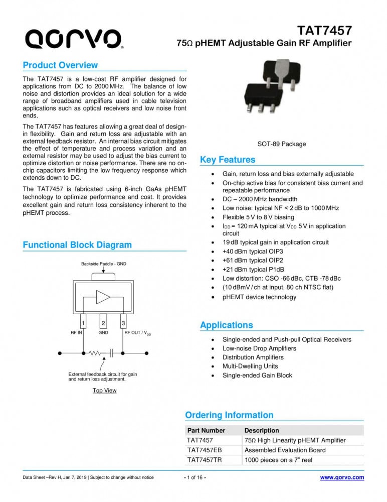 TAT7457 document page 1