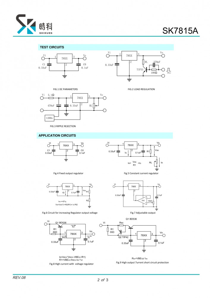 SK7815A datasheet page 2