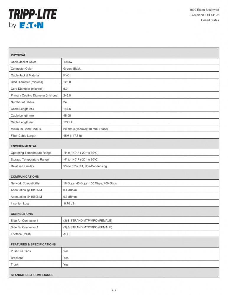 N392B-45M-3X8AP technical document page 2