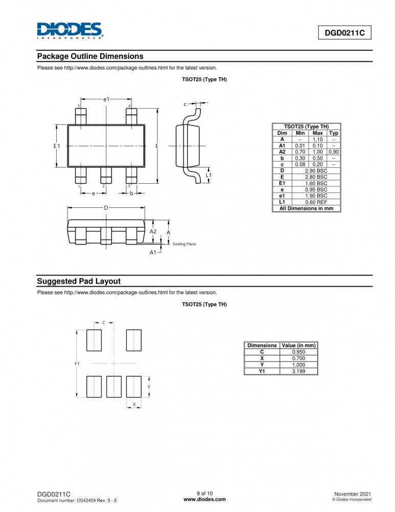 DGD0211CWT-7 datasheet page 9