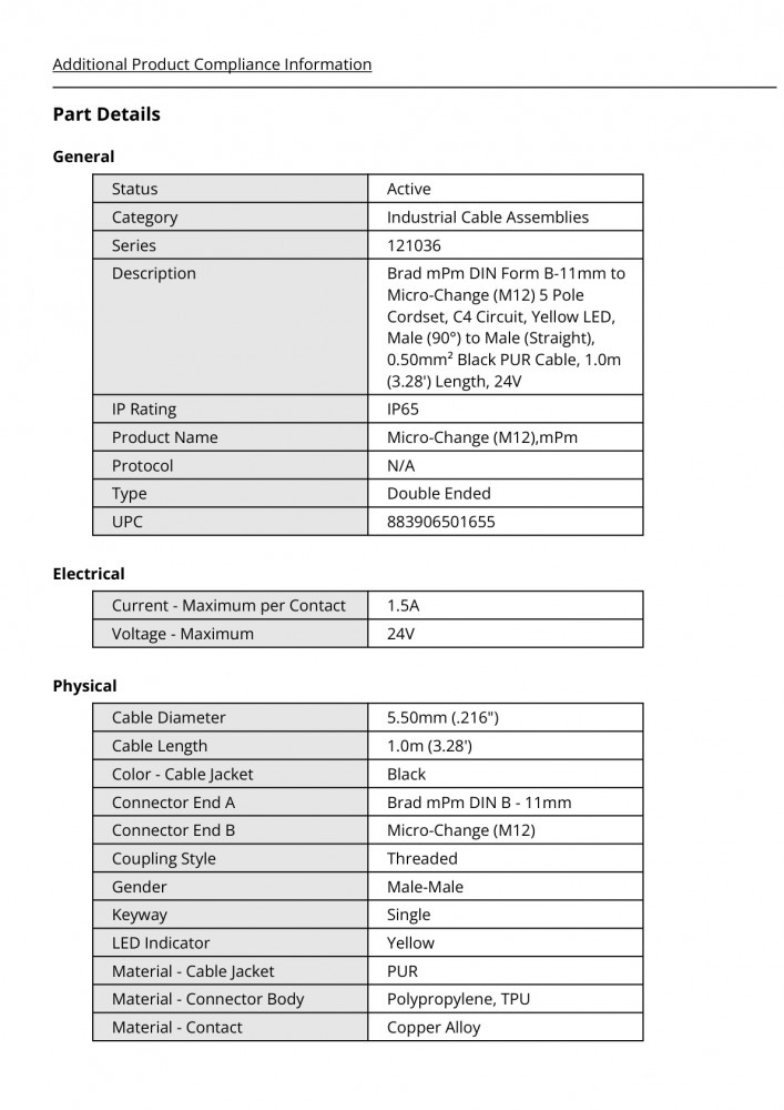 Molex drawing page 2