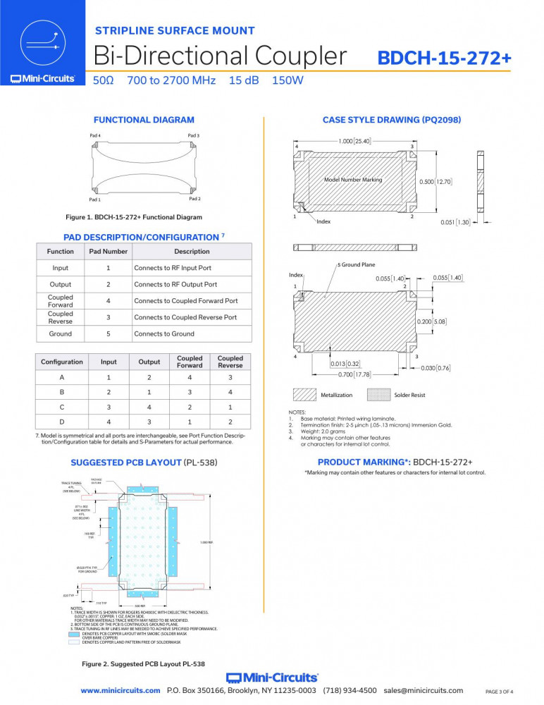 BDCH-15-272+ technical document page 3