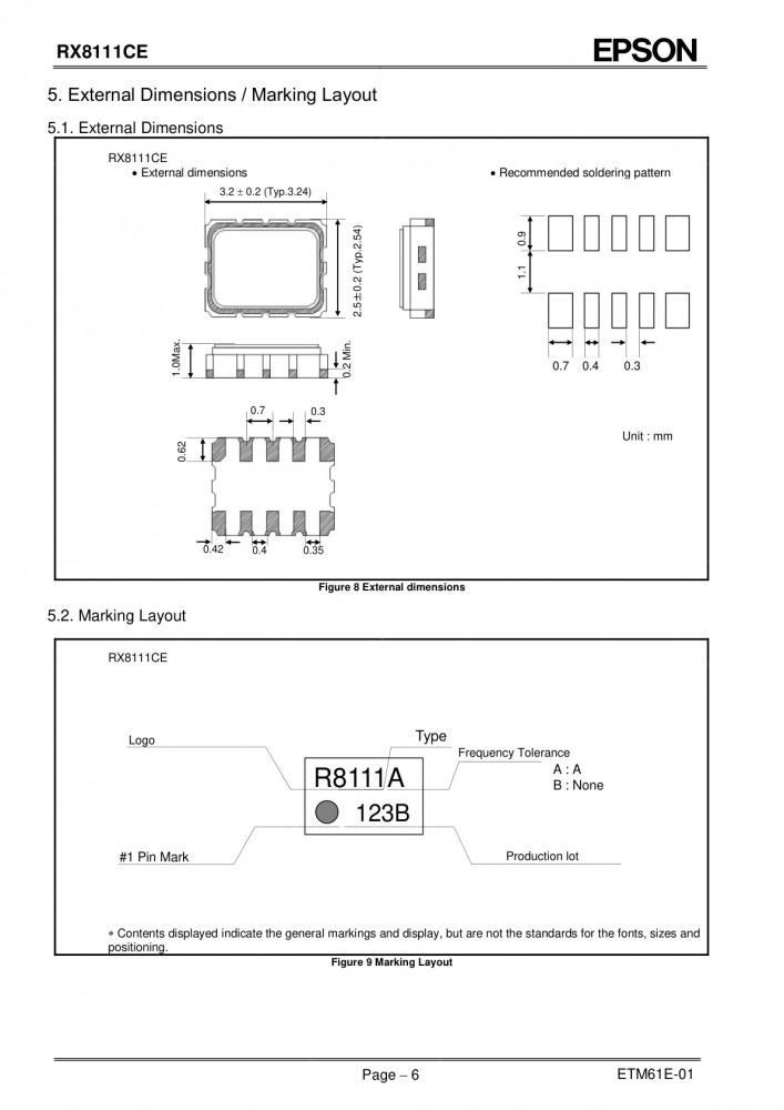 RX8111CE application manual page 10