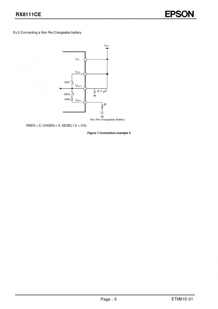 RX8111CE application manual page 9