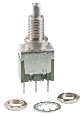 Bushing Mount Miniature Pushbutton for sale
