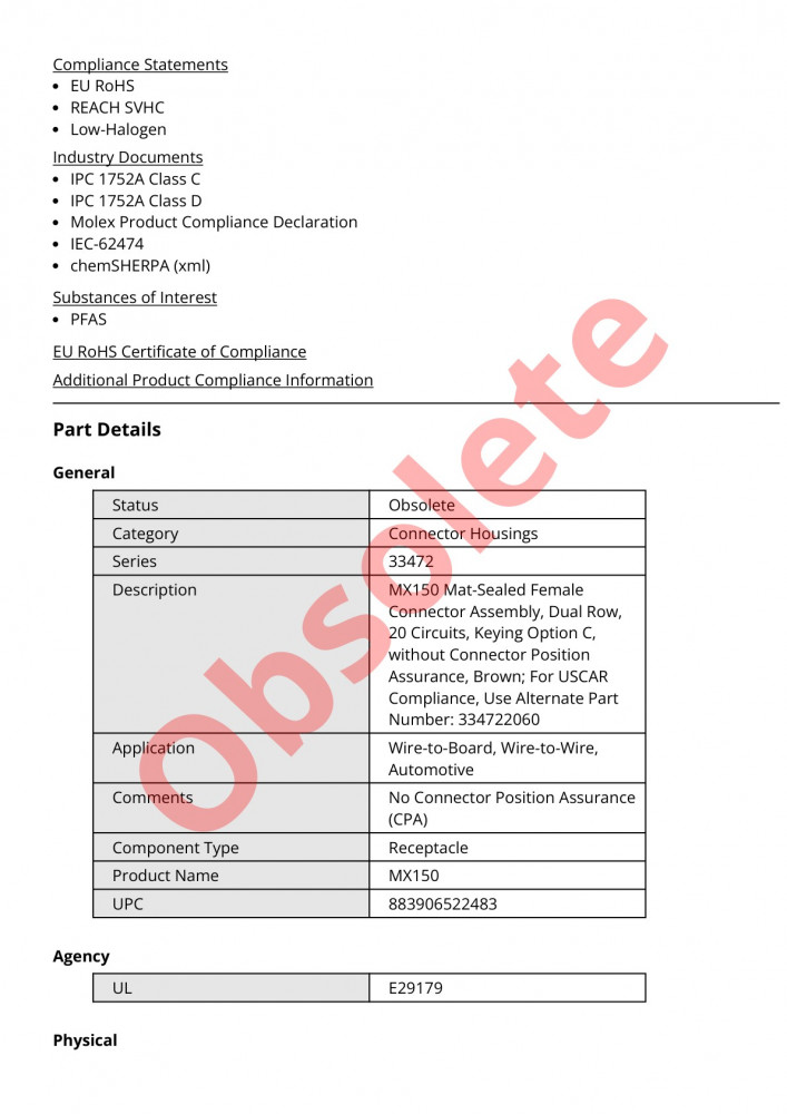 MOLEX 334722003 technical document image 2