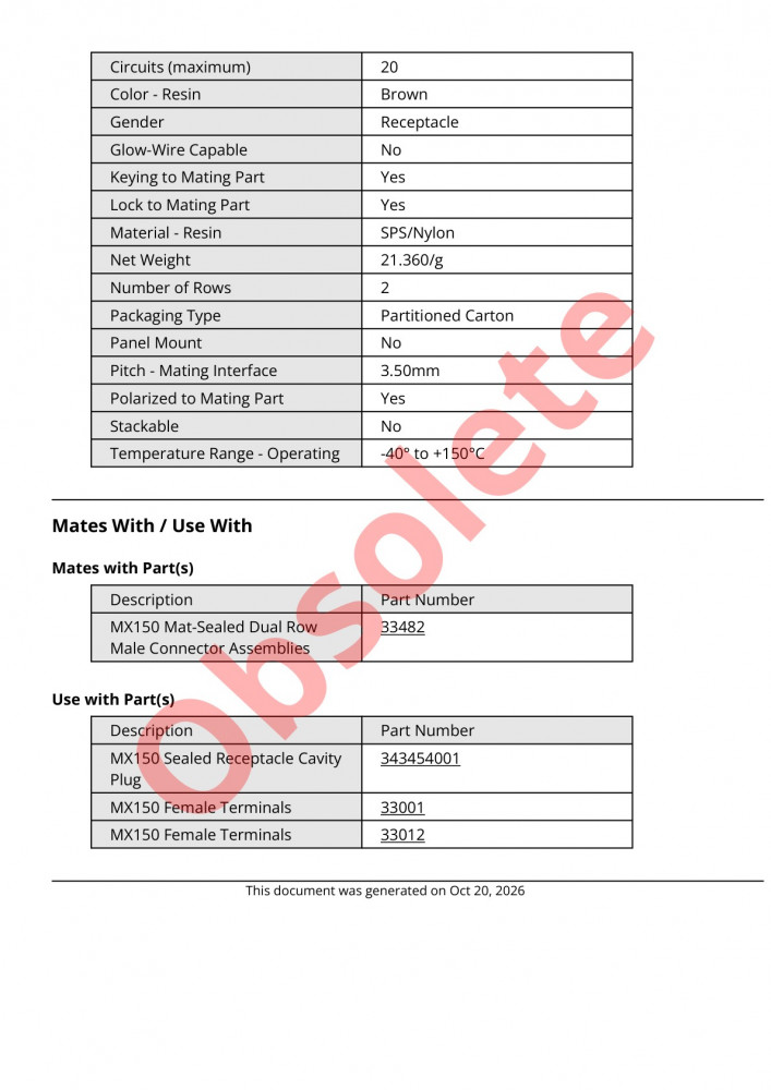 MOLEX 334722003 technical document image 3