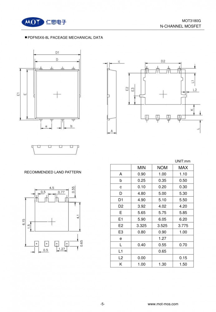 MOT3180G datasheet page 5