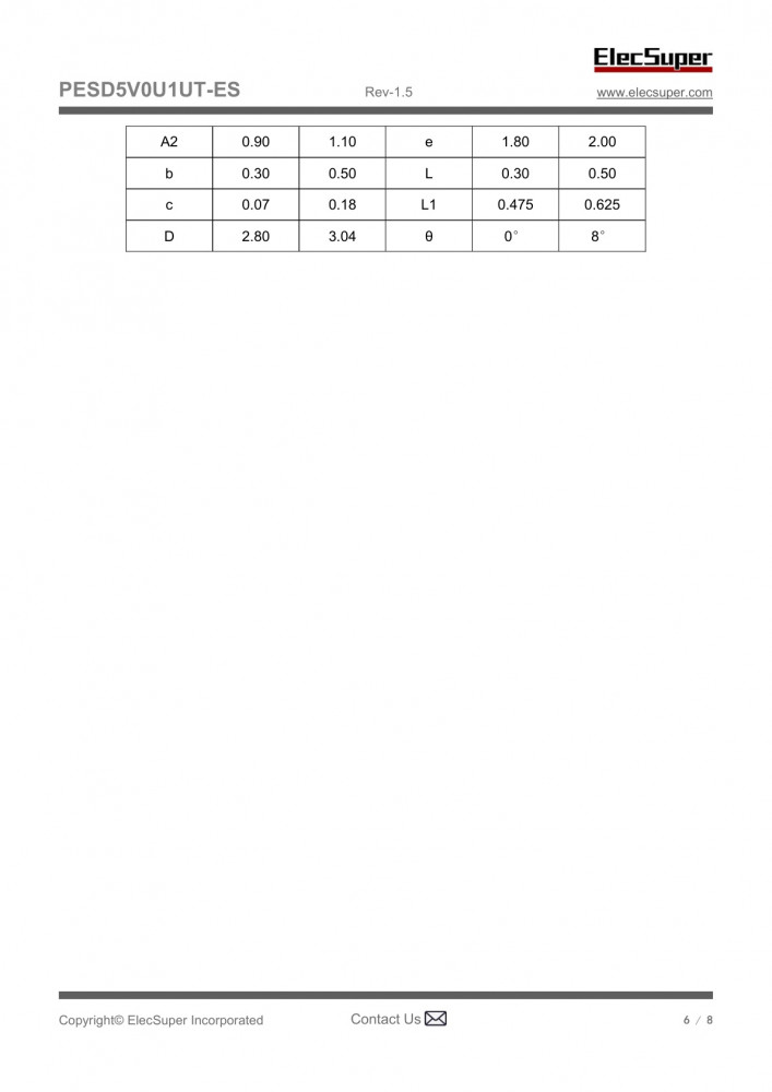PESD5V0U1UT-ES datasheet page 6