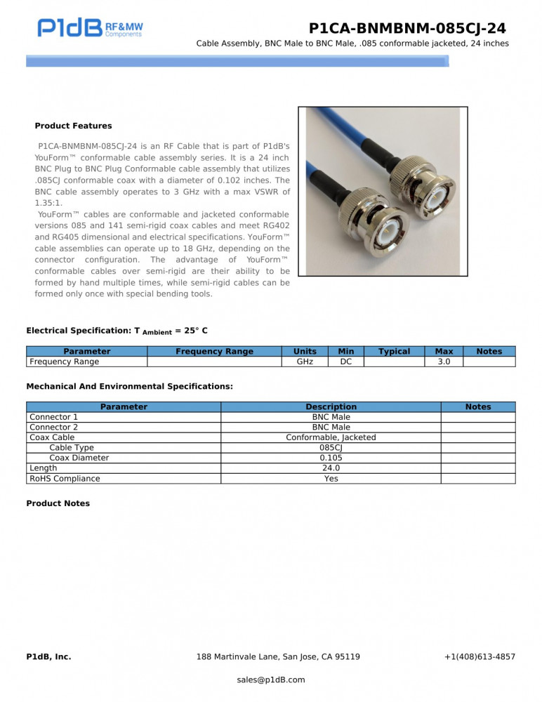 P1CA-BNMBNM-085CJ-24 product documentation image