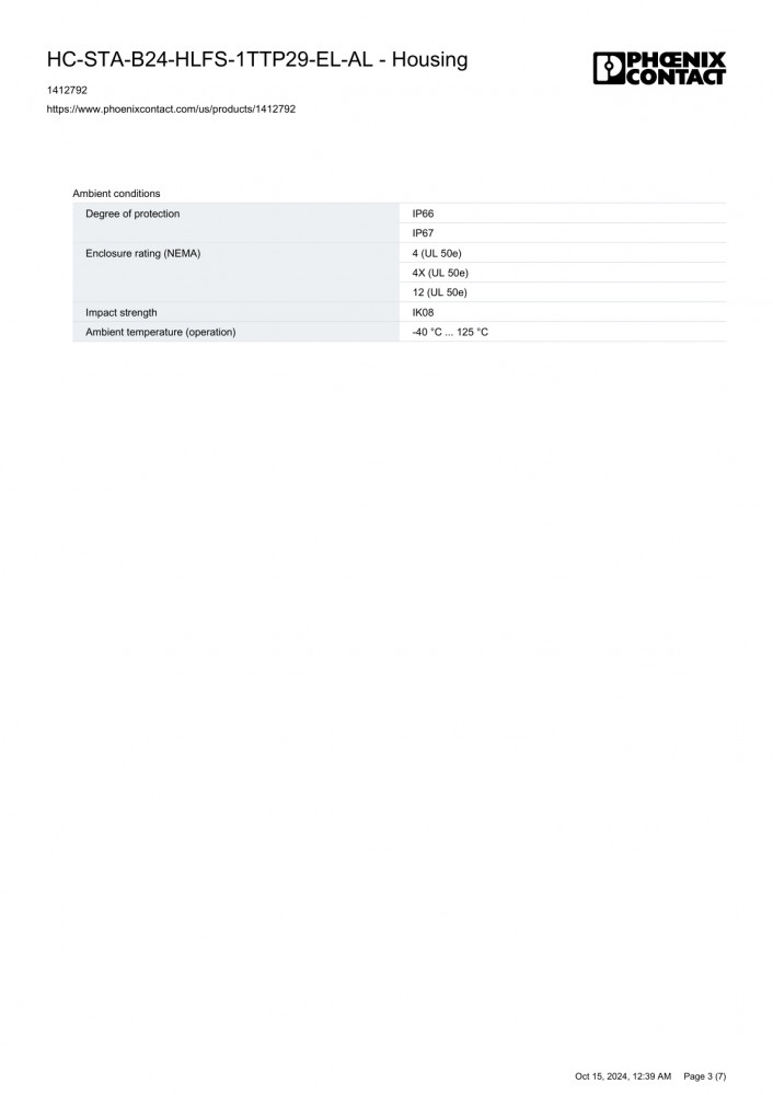 Phoenix Contact 1412792 technical document page 3