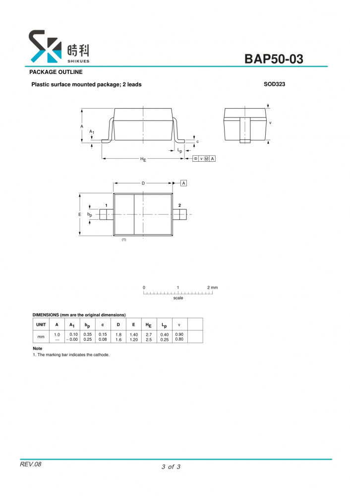 BAP50-03 datasheet page 3