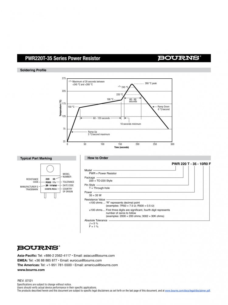 PWR220T-35 series datasheet page 3