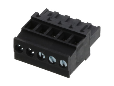 5.08mm Pitch Eurostyle Horizontal Plug, Green Housing, 3 Circuits