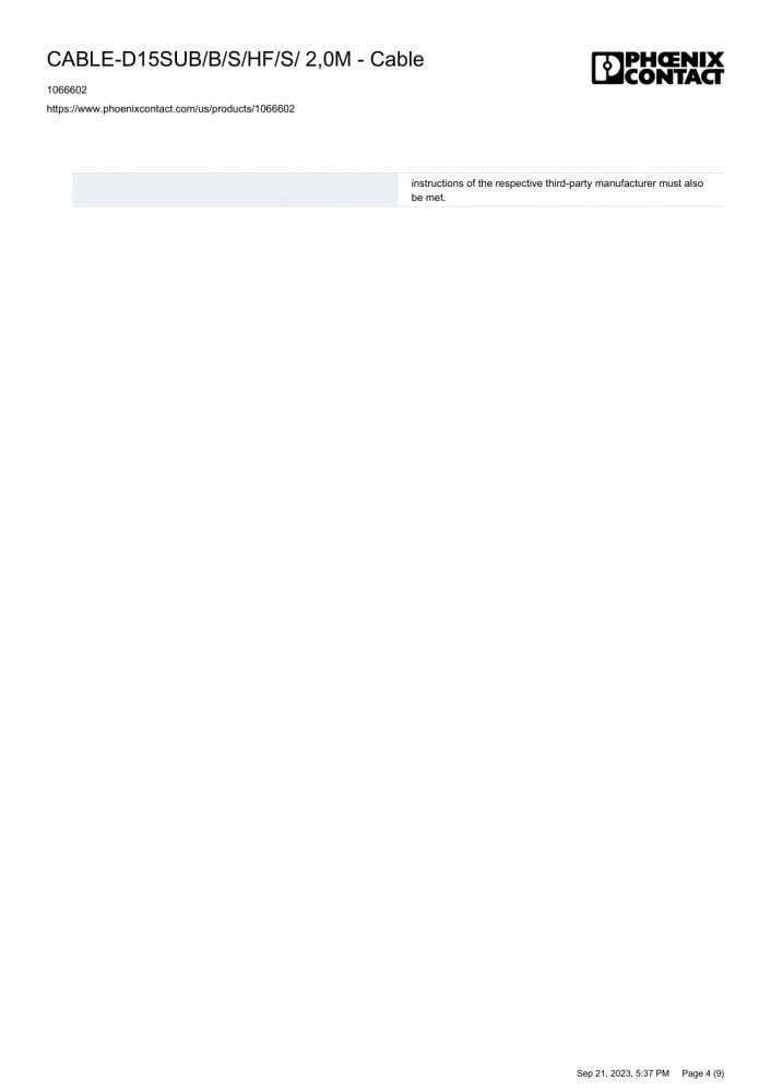Phoenix Contact 1066602 technical document page 4