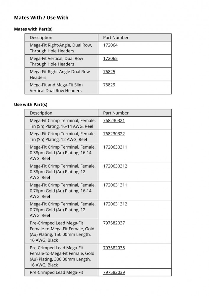 MOLEX 1716920108 document image, page 3
