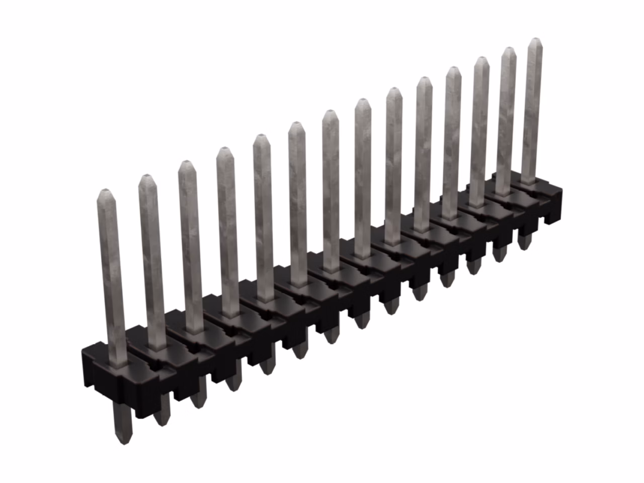 KK 396 Breakaway Header, Vertical, 14 Circuits, Matte Tin (Sn) Plating, Pin Length 22.71mm (.894