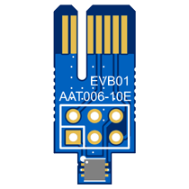 ACT001-10E-EVB01: 500 mA DFN6 TMR Current Sensor Eval Board