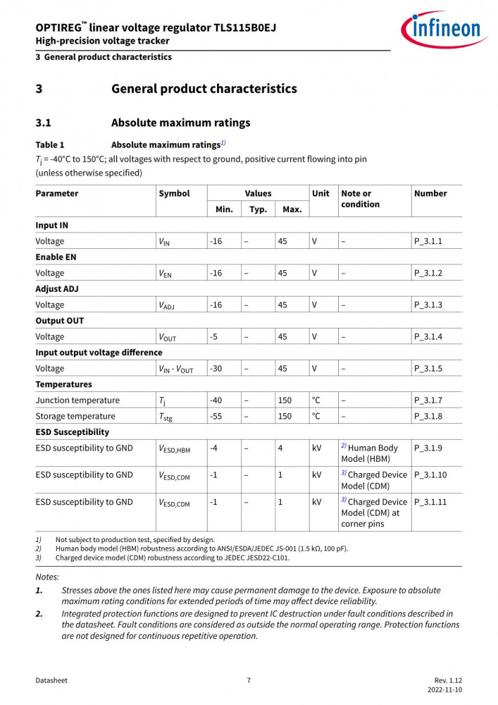 TLS115B0EJ datasheet page 7