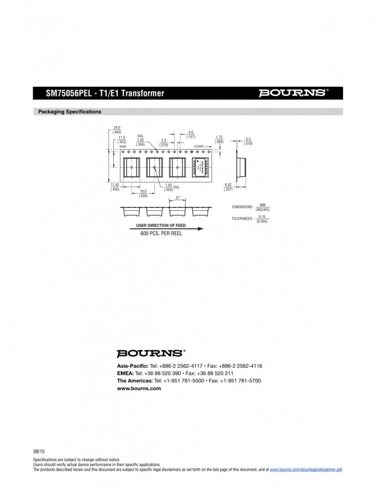 SM75056PEL datasheet page 2