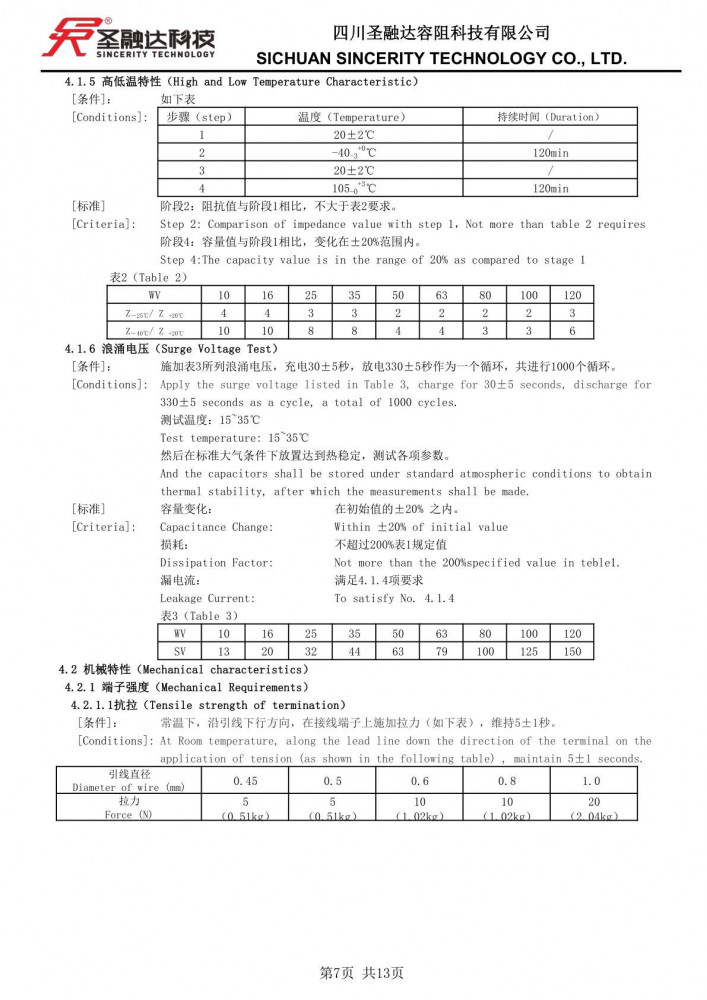 SRD specification page 6