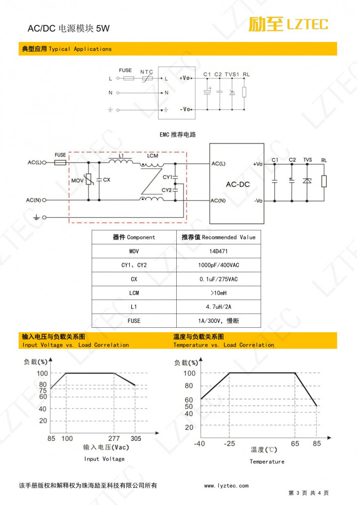 LH05-13B05 technical document page 3