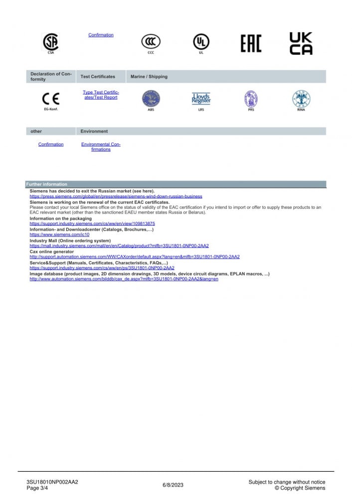3SU18010NP002AA2 technical document page 3