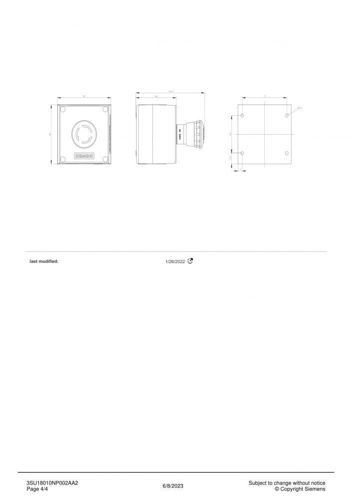 3SU18010NP002AA2 technical document page 4