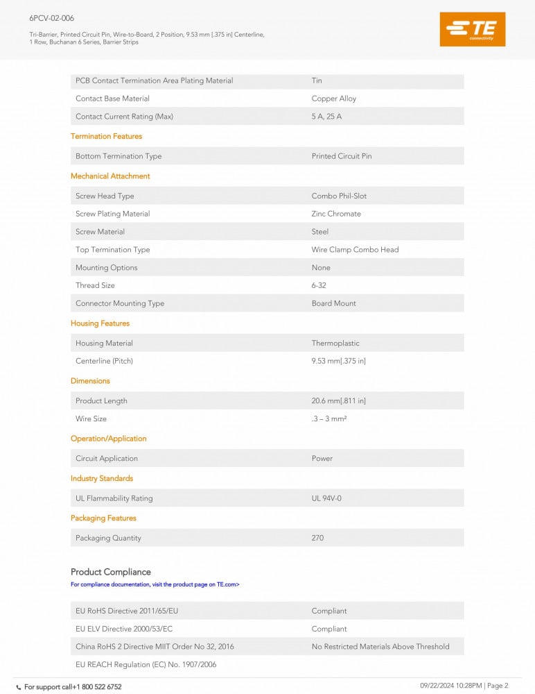 6PCV-02-006 technical document page 2