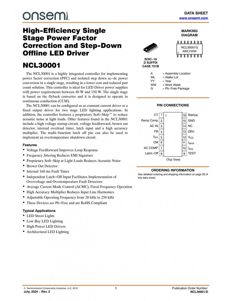 NCL30001 document page 1