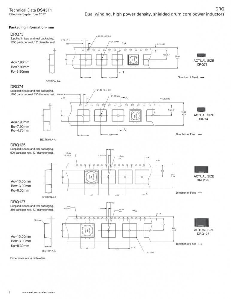 EATON DRQ series datasheet page 8