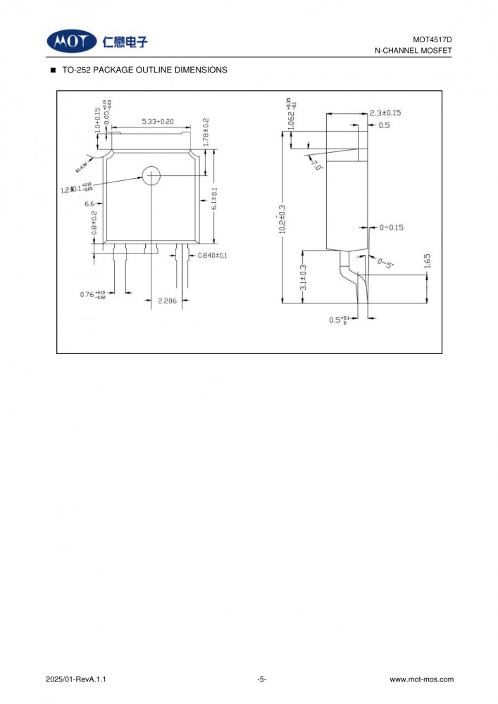 MOT4517D datasheet page 5