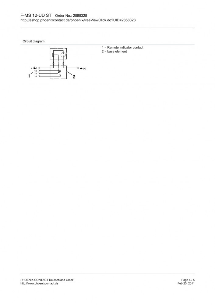 Phoenix Contact 2858328 technical document page 4