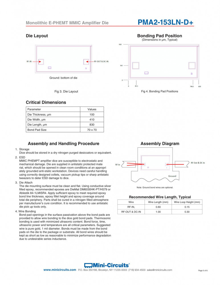 PMA2-153LN-DG+ datasheet page 5