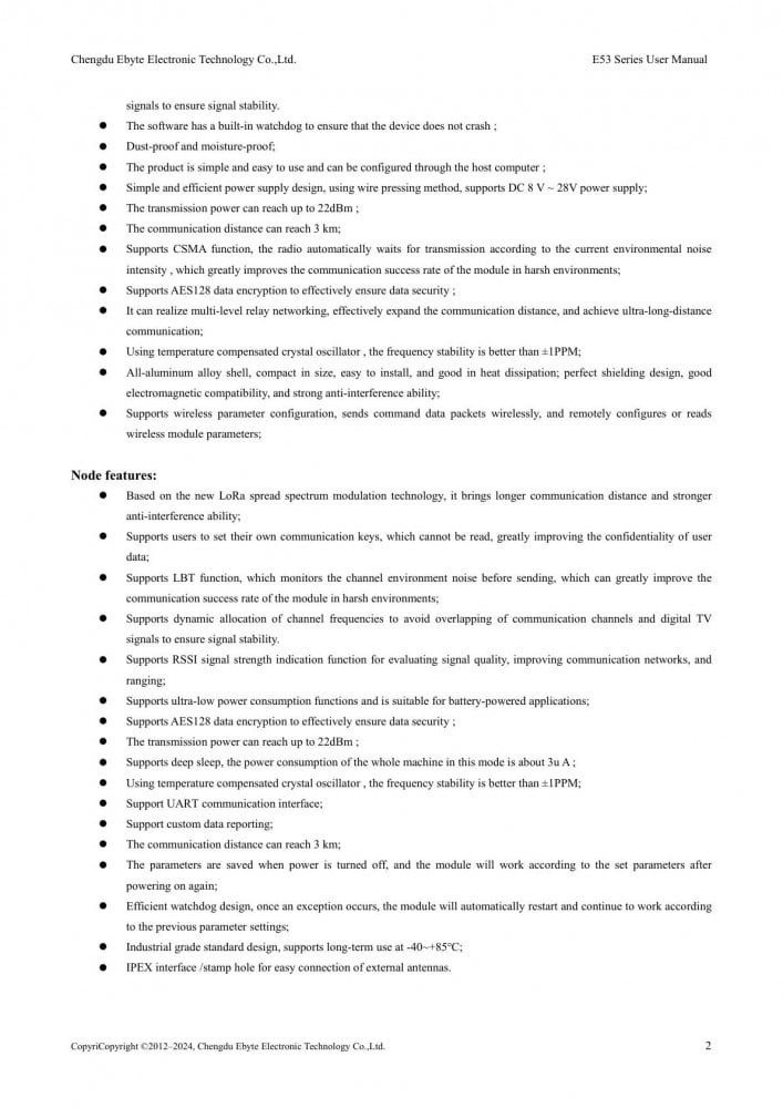 E53-470FMS22S datasheet page 6