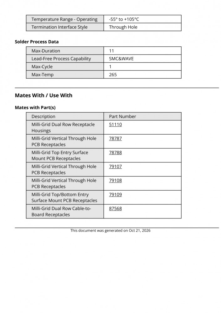 Technical document page 4 for product 878333421