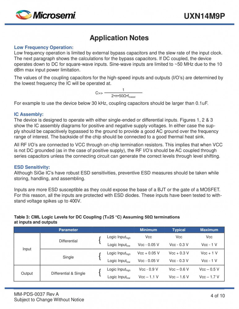 UXN14M9P technical document page 4