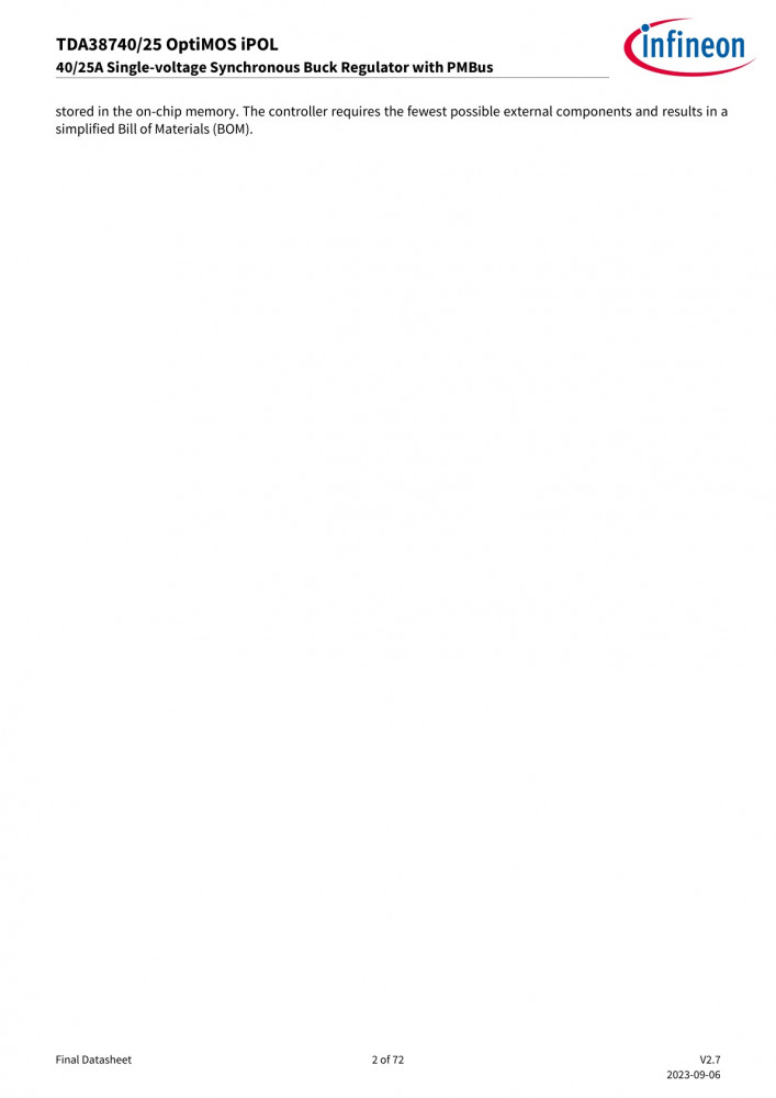 TDA387400000AUMA1 datasheet page 2