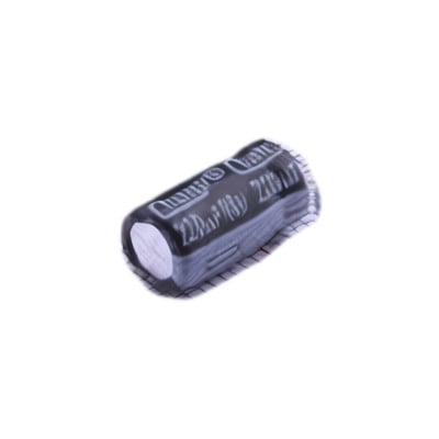 Chengx KM227M010E11RR0VH2FP0 Aluminum Electrolytic Capacitor