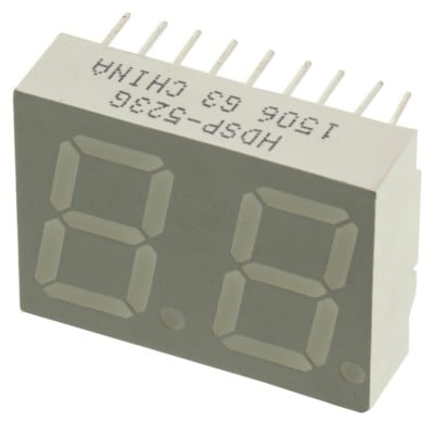 Broadcom HDSP-523G Green LED Numeric Display for sale