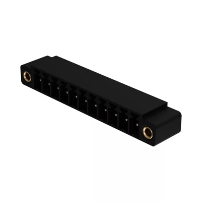 3.50mm Pitch Eurostyle Right-Angle PCB Header, with Threaded Retention Inserts, 11 Circuits for sale