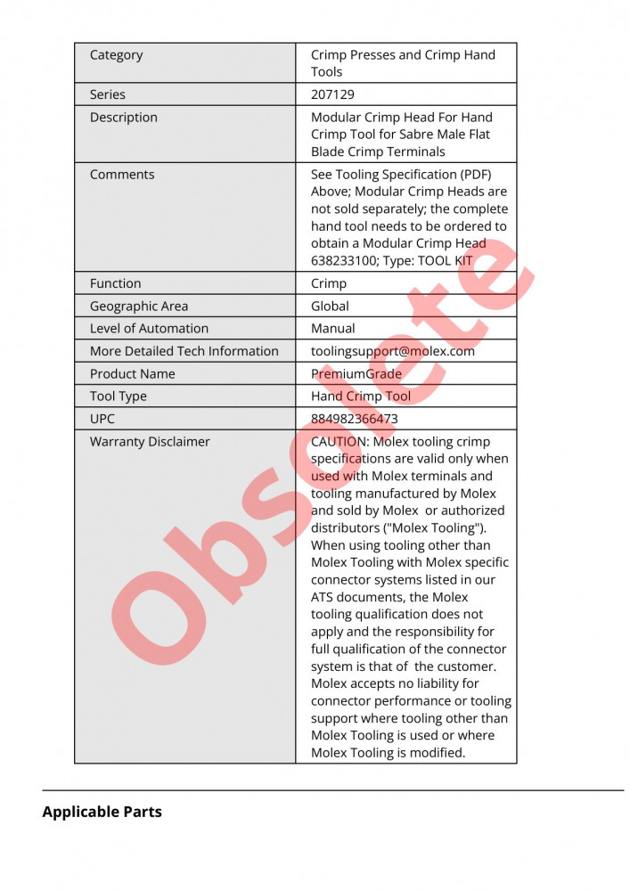 Tooling document page 2