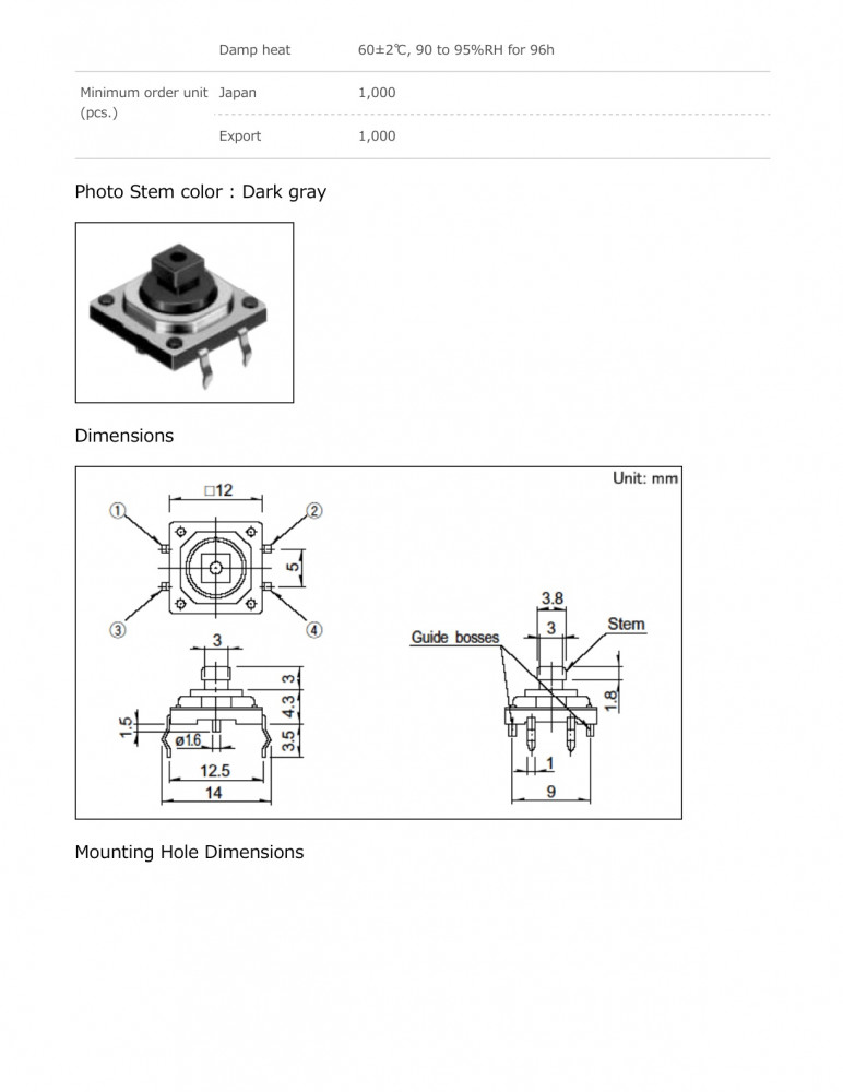 SKQEAAA010 technical document page 2