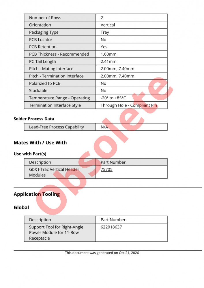 Technical document image 3 for MOLEX 782331002