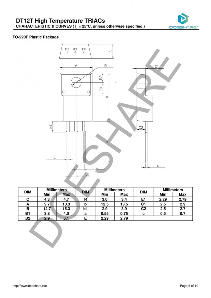 DT12T35I-BH datasheet page 6